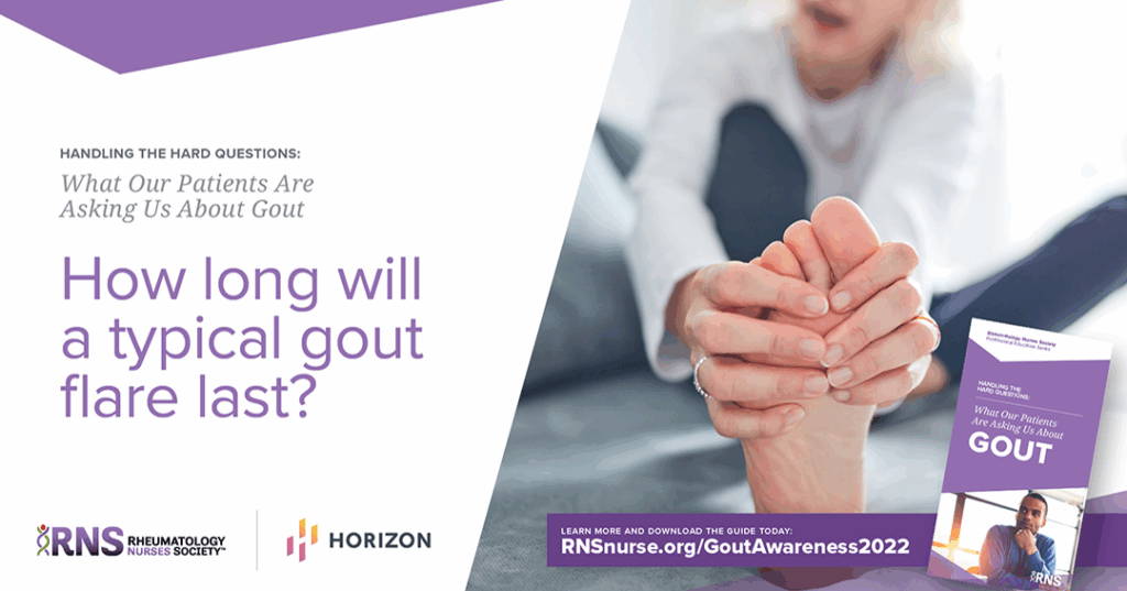 2022 Gout Awareness Day | Rheumatology Nurses Society